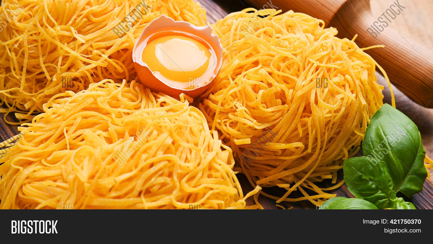 Tagliatelle Pasta Thin Image & Photo (Free Trial) | Bigstock