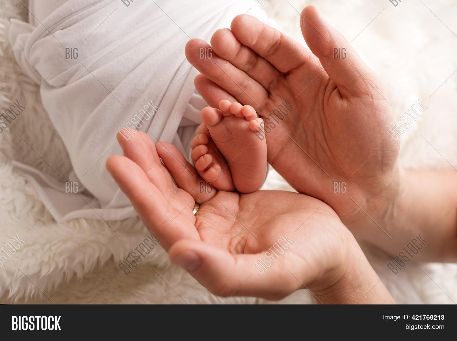 Childrens Feet Hold Image & Photo (Free Trial) | Bigstock
