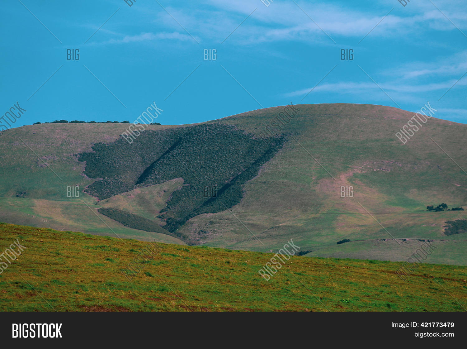 Low Mountain Hillside Image & Photo (Free Trial) | Bigstock