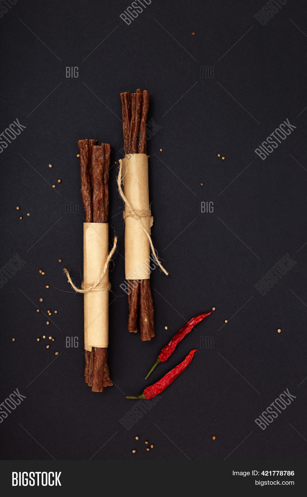 Dried Meat Sticks Image & Photo (Free Trial) | Bigstock