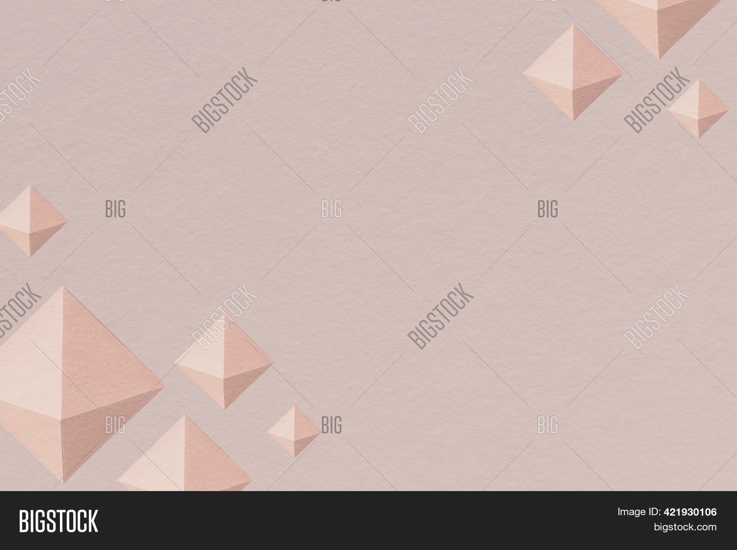 3D Copper Paper Craft Image & Photo (Free Trial) | Bigstock
