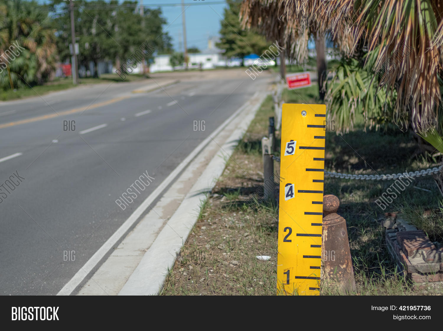 Water Level Marker On Image & Photo (Free Trial) | Bigstock
