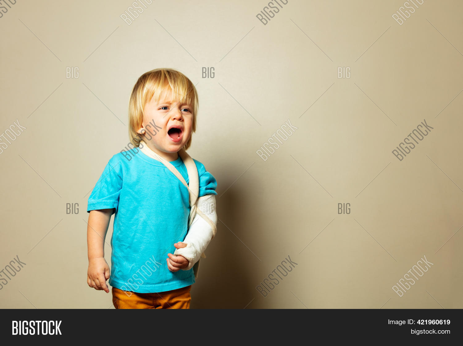 Screaming Boy Broken Image & Photo (Free Trial) | Bigstock