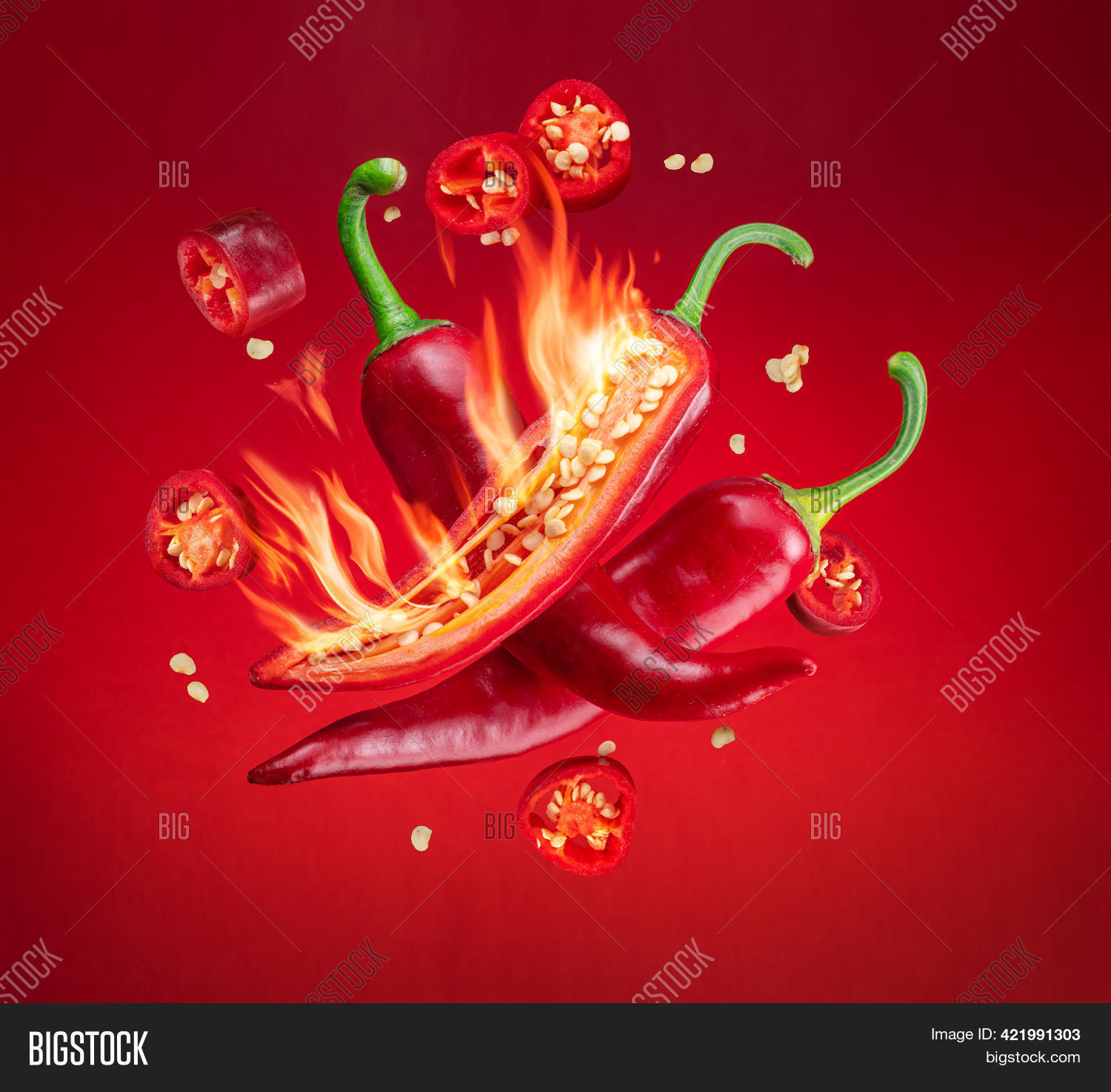 Fresh Red Chilli Image & Photo (Free Trial) | Bigstock