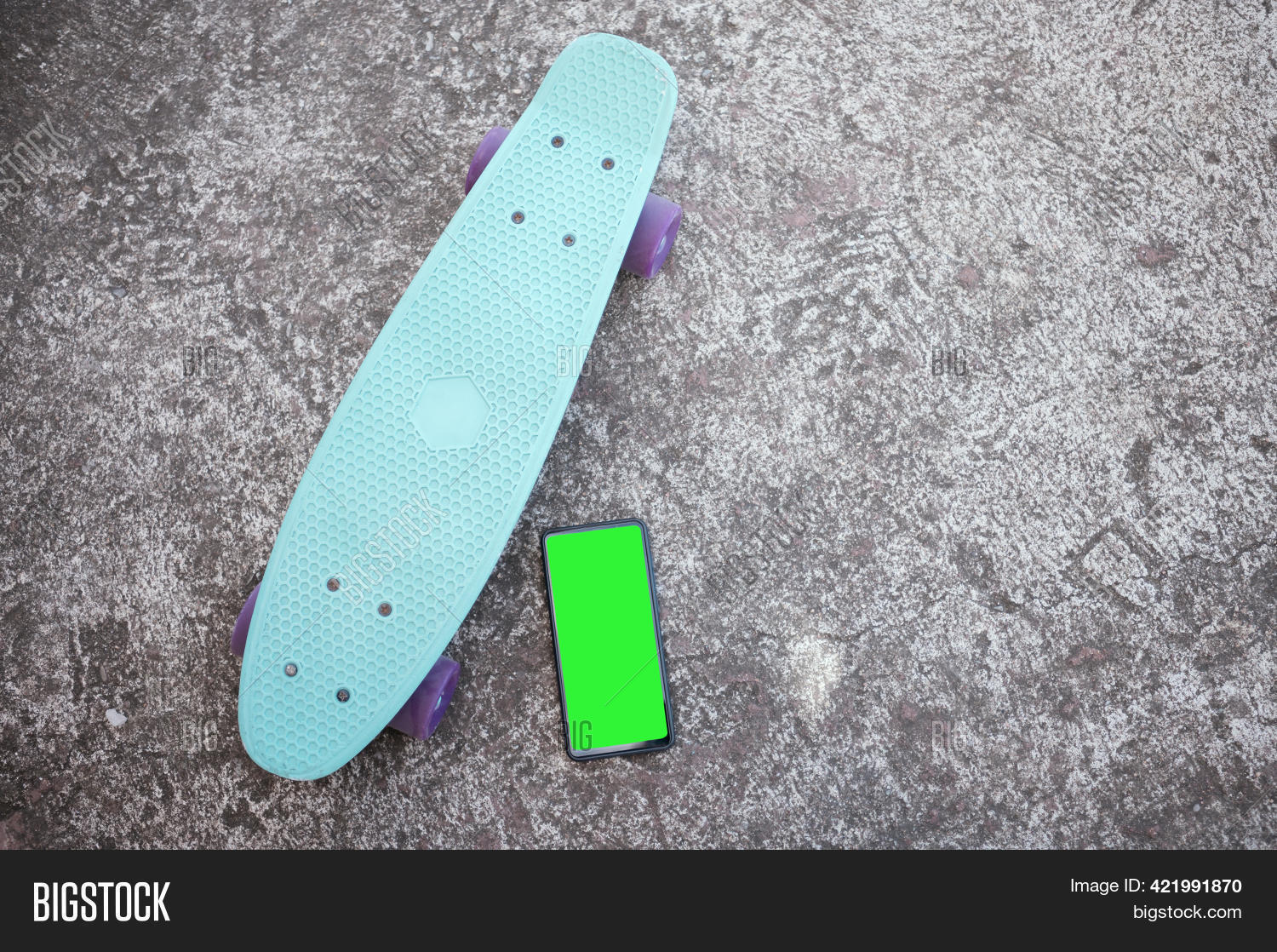 Skateboard Phone Ob Image & Photo (Free Trial) | Bigstock