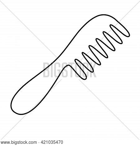 Comb Black White Vector & Photo (Free Trial) | Bigstock