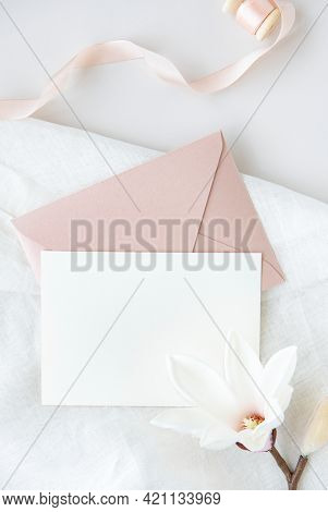Blank White Card Image & Photo (Free Trial) | Bigstock