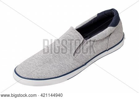Mans Gray Shoes. Close Image & Photo (Free Trial) | Bigstock