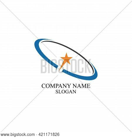 Circle Star Logo Vector & Photo (Free Trial) | Bigstock