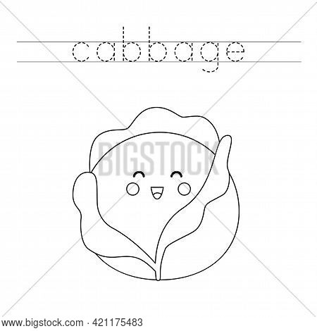 Trace Word. Cute Vector & Photo (Free Trial) | Bigstock