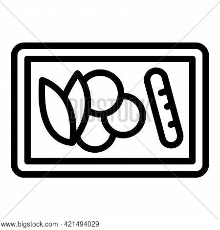 Food Tray Icon. Vector & Photo (Free Trial) | Bigstock