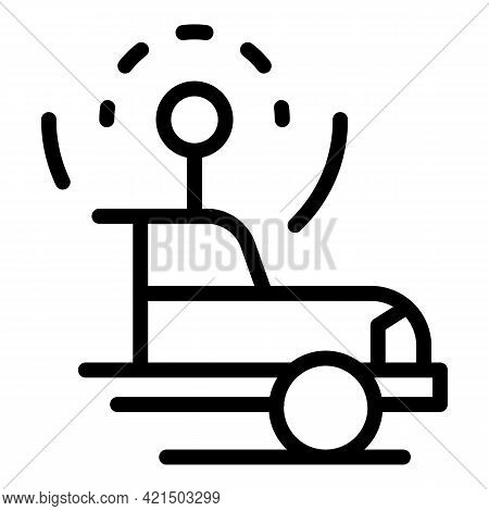 Signal Car Icon. Vector & Photo (Free Trial) | Bigstock