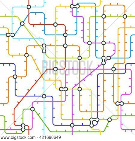 Abstract Metro Map Vector & Photo (Free Trial) | Bigstock