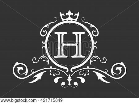 Stylized Letter H Vector & Photo (Free Trial) | Bigstock