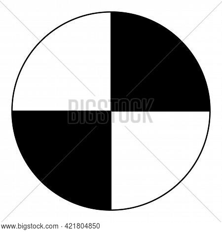 Center Gravity Symbol Vector & Photo (Free Trial) | Bigstock