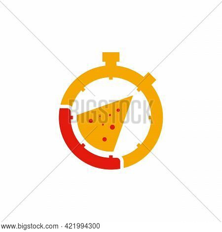 Pizza Time Logo Vector & Photo (Free Trial) | Bigstock