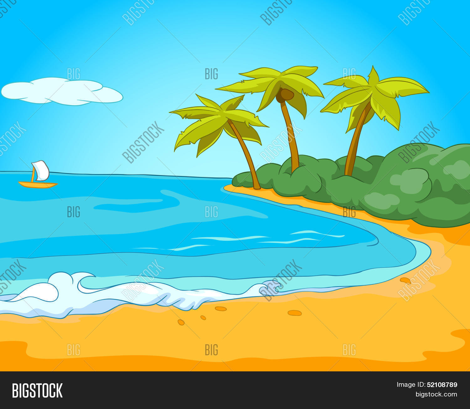 Seafront Harbor. Vector & Photo (Free Trial) | Bigstock