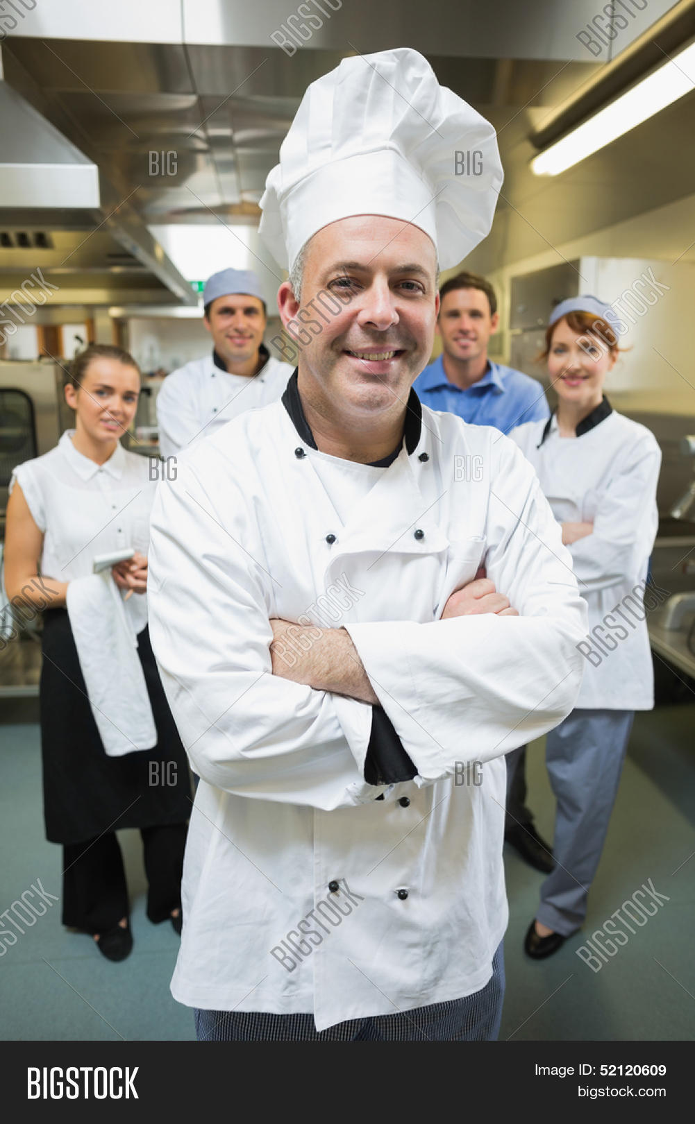 Head Chef Posing His Image & Photo (Free Trial) | Bigstock