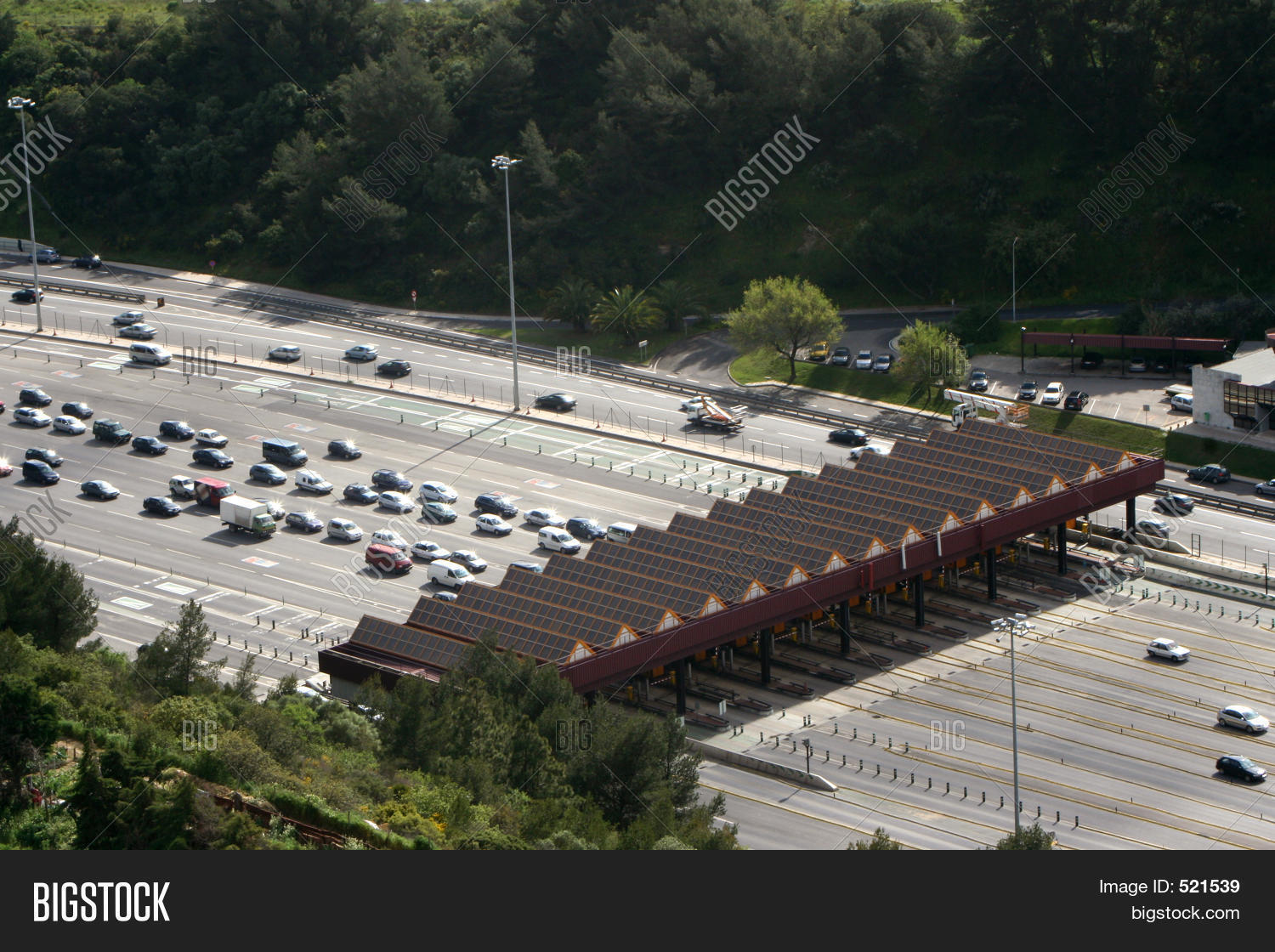 Toll Station Image & Photo (Free Trial) | Bigstock