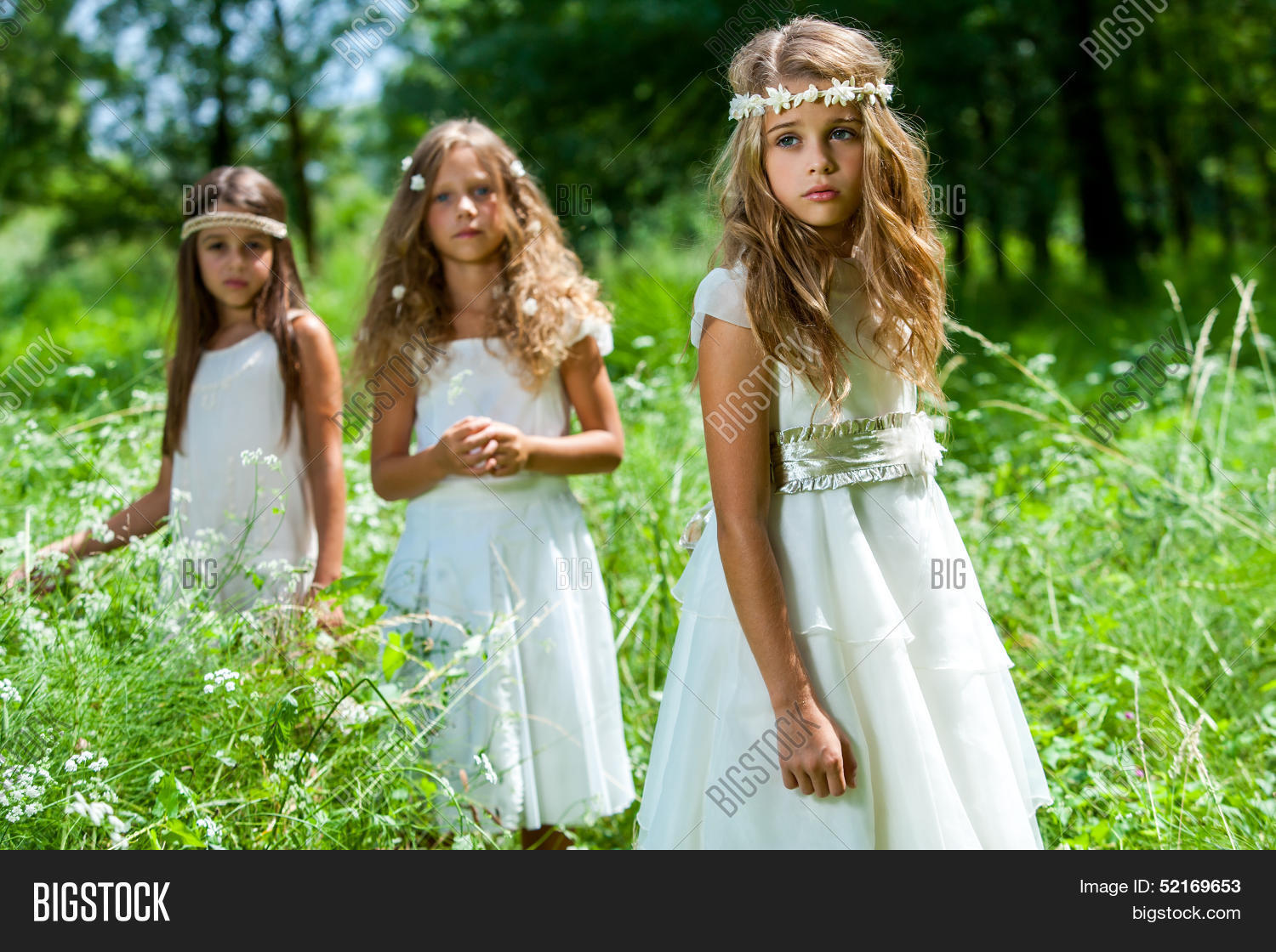 Three Girls Wearing Image & Photo (Free Trial) | Bigstock