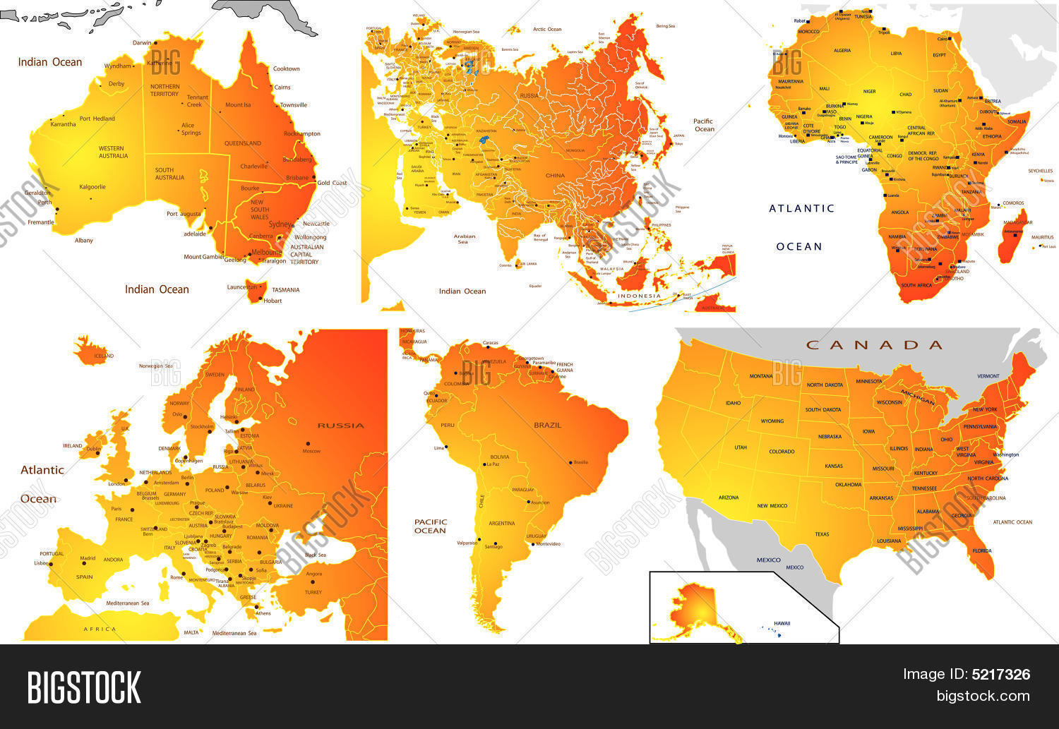 Political Map Vector & Photo (Free Trial) | Bigstock