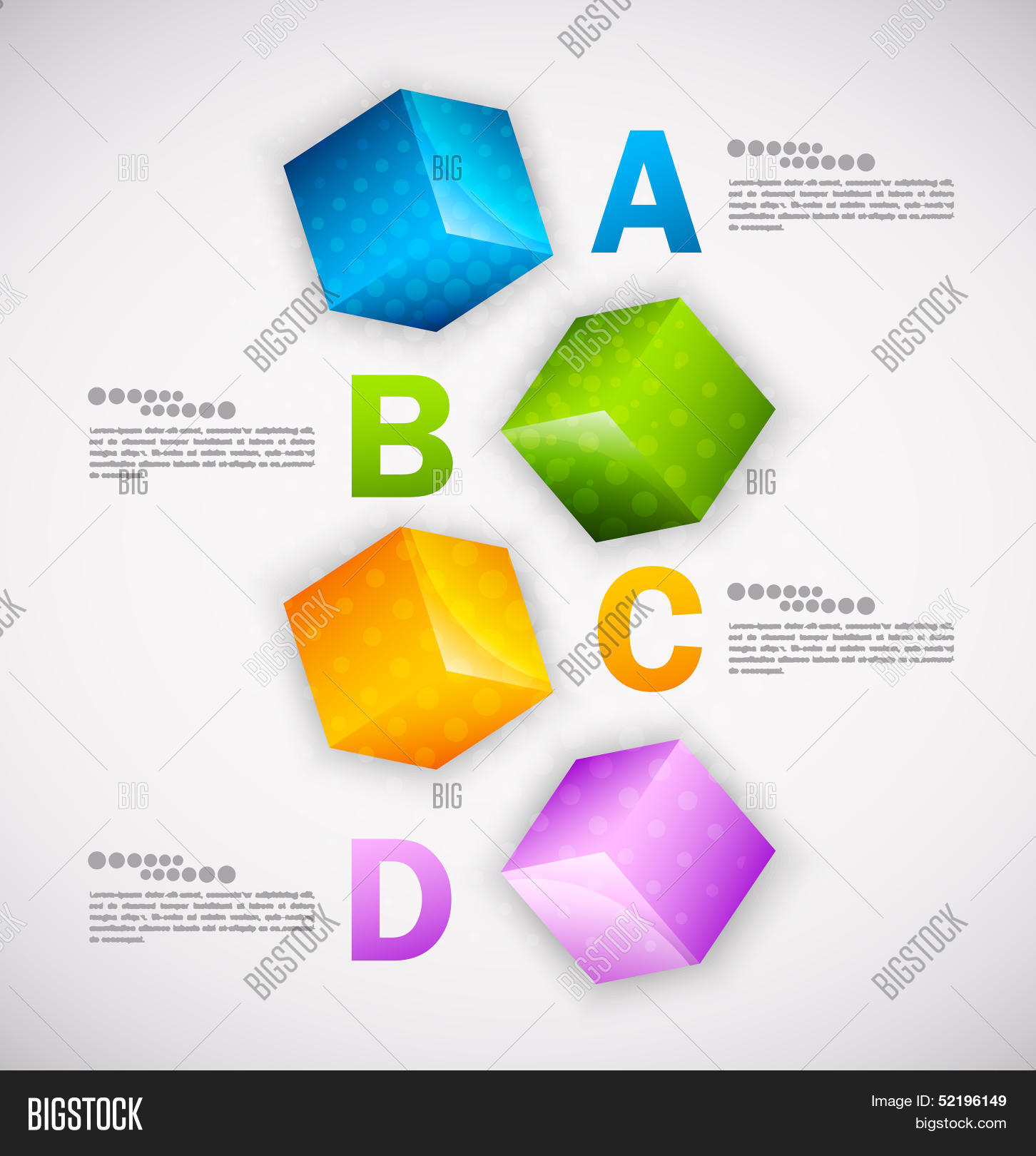 Cubes Design. Vector & Photo (Free Trial) | Bigstock