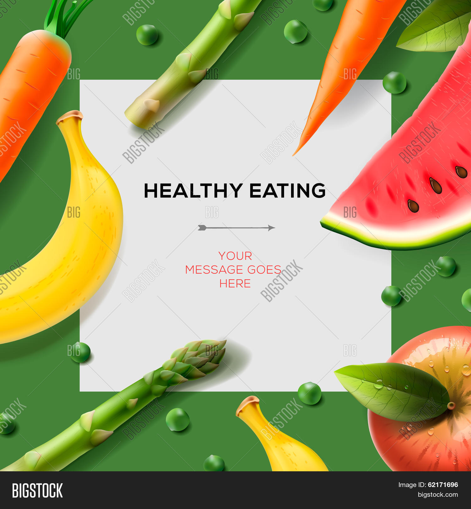 Healthy Eating Vector & Photo (Free Trial) | Bigstock