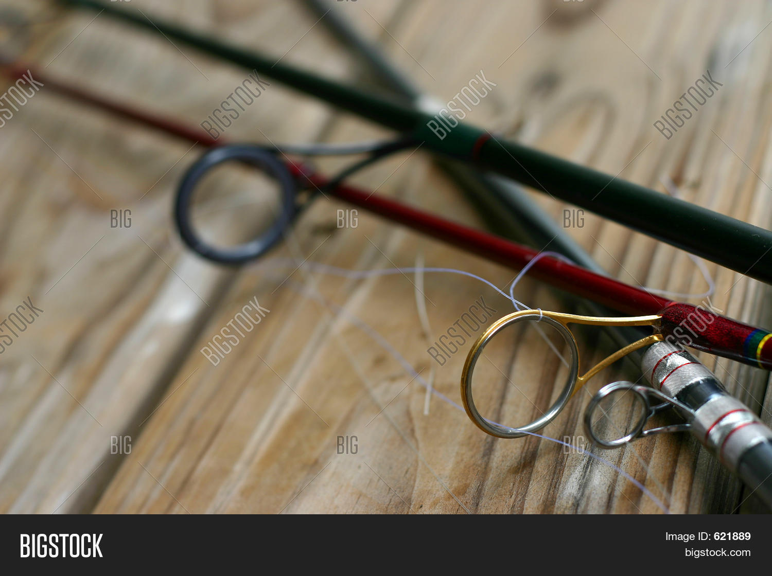 Close- Fishing Rods Image & Photo (Free Trial) | Bigstock
