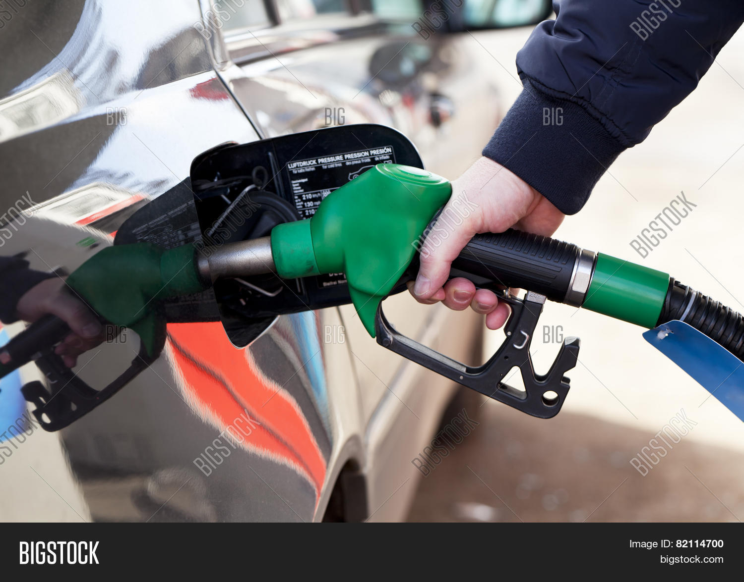 Man Filling Car Fuel Image & Photo (Free Trial) | Bigstock
