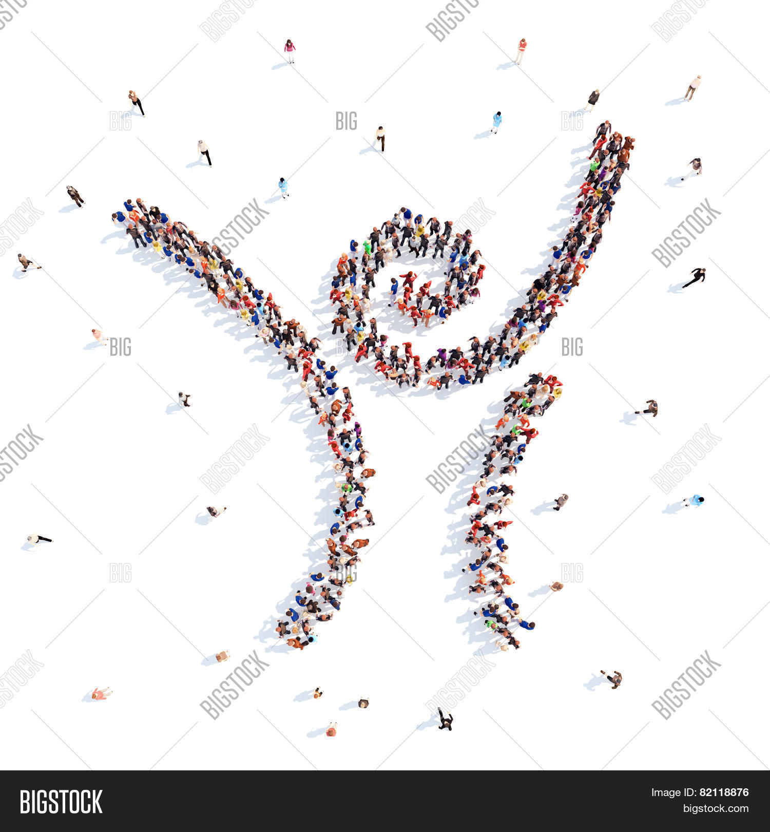 People Form Abstract Image & Photo (Free Trial) | Bigstock