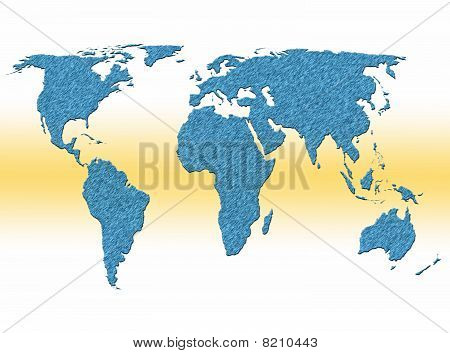 Textured World Map Image & Photo (Free Trial) | Bigstock