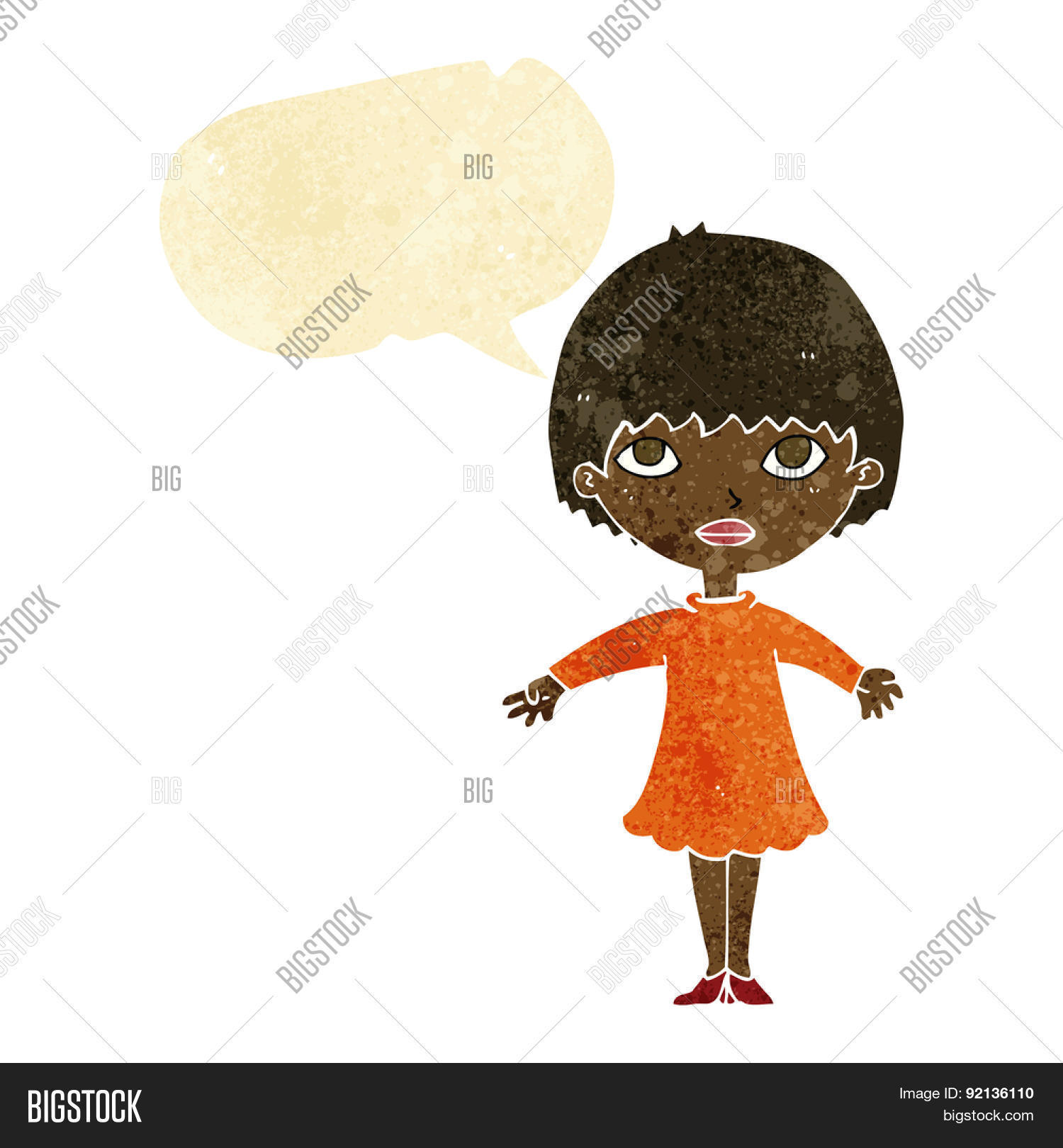 Cartoon Person Speech Vector & Photo (Free Trial) | Bigstock