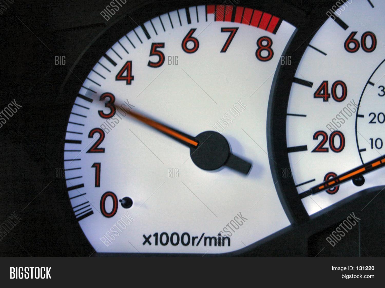 Rpm Guage Image & Photo (Free Trial) | Bigstock