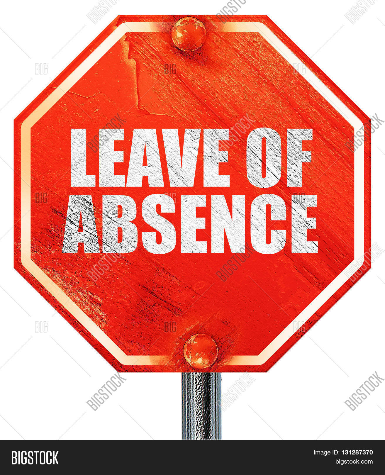Leave Absence, 3D Image & Photo (Free Trial) | Bigstock