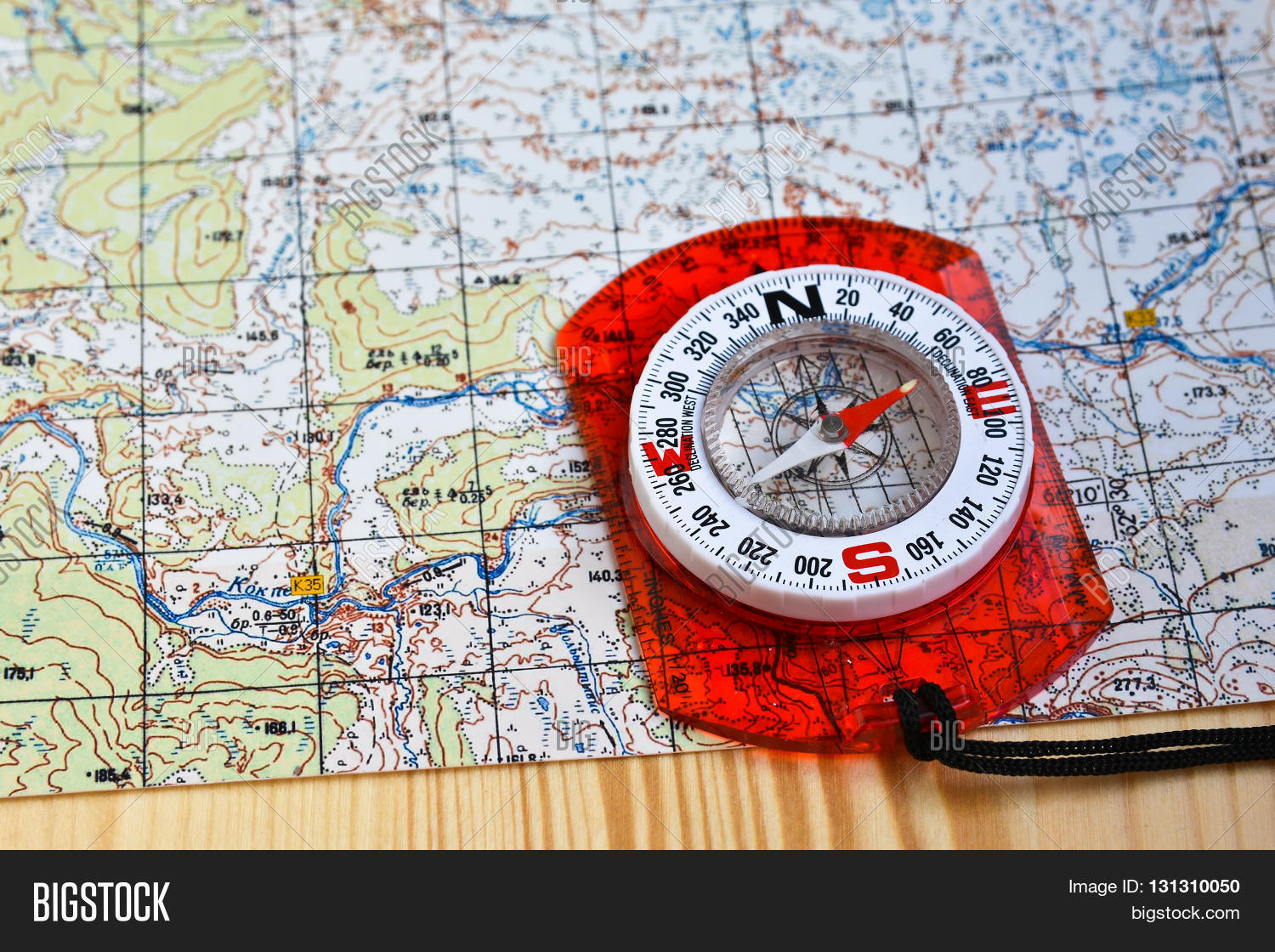Orienteering Using Map Image & Photo (Free Trial) | Bigstock
