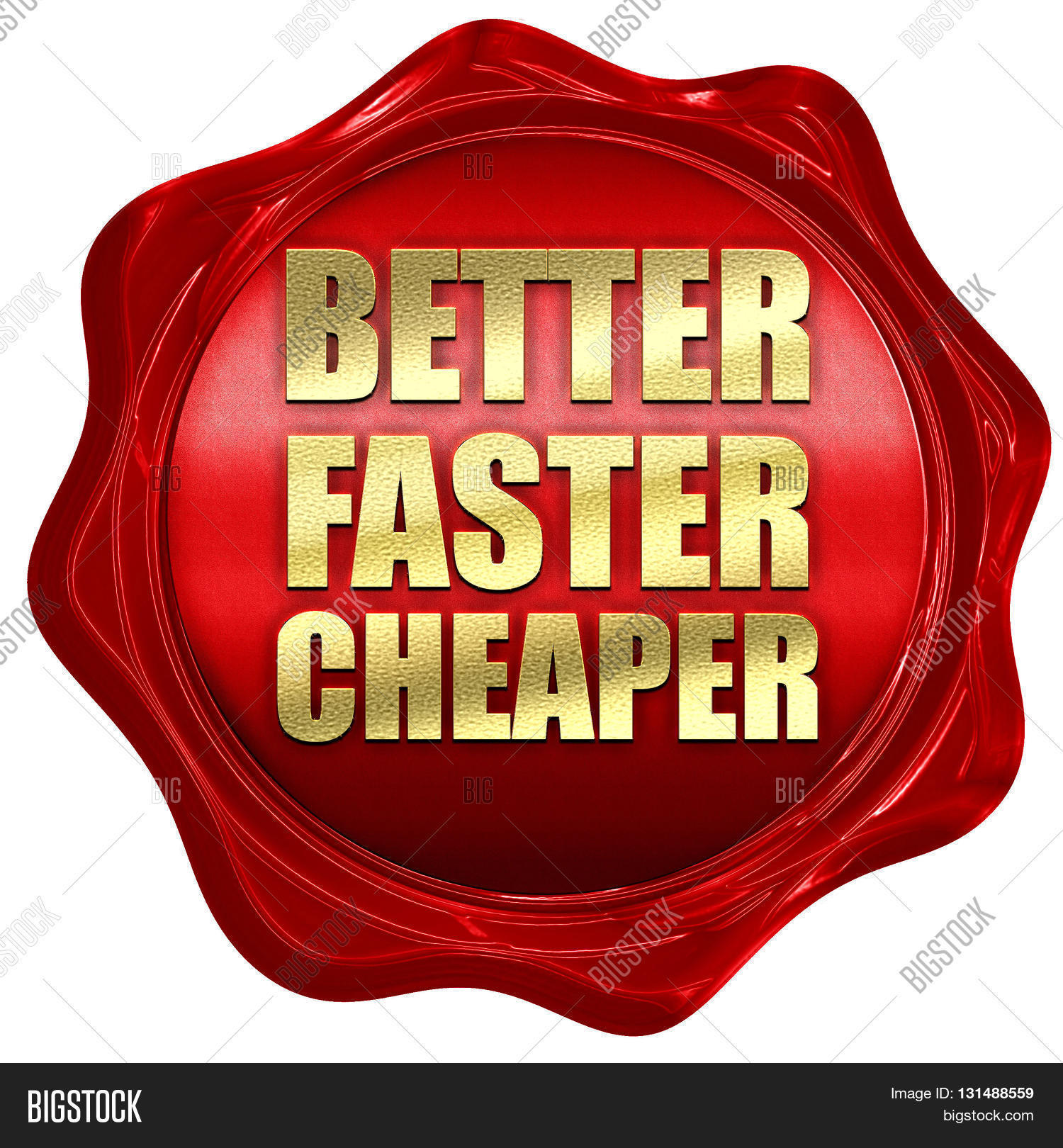 Better Faster Cheaper Image & Photo (Free Trial) | Bigstock