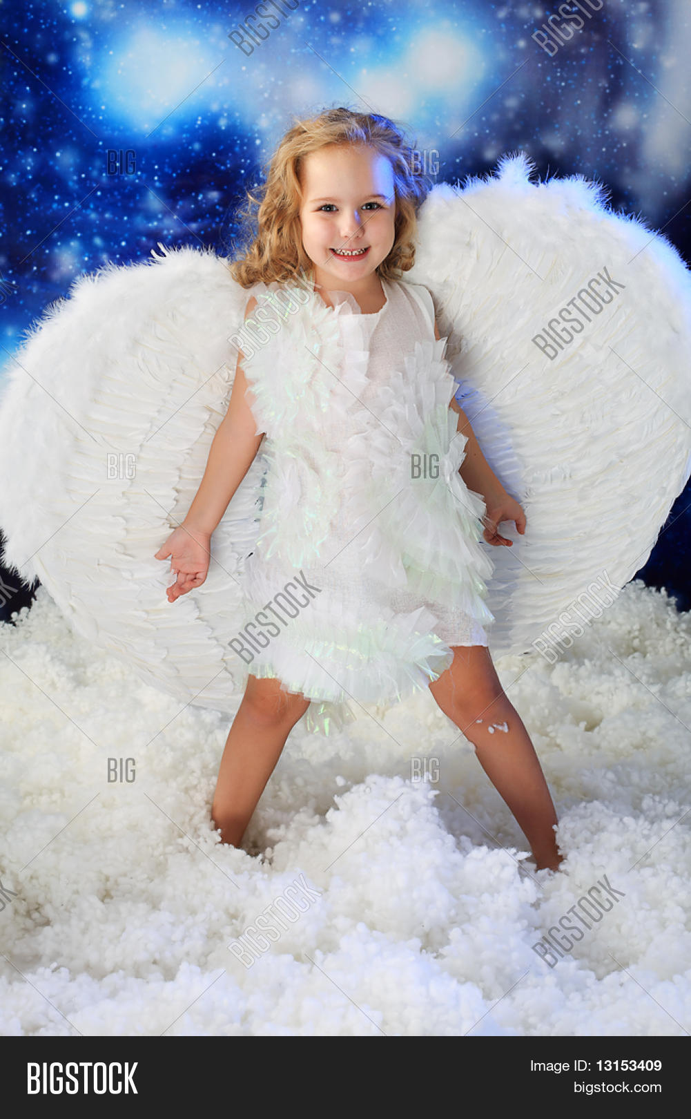 Beautiful Little Angel Image & Photo (Free Trial) | Bigstock