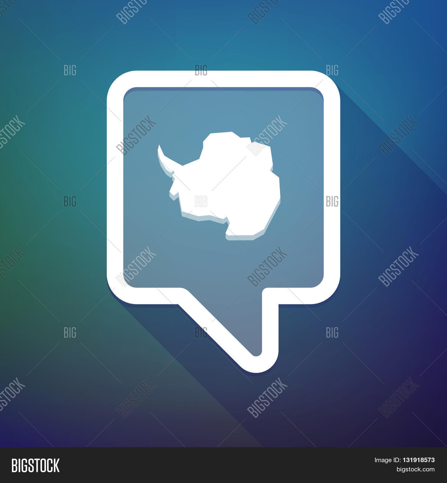 Long Shadow Tooltip Vector & Photo (Free Trial) | Bigstock