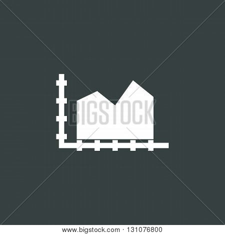 Area Chart Icon Vector & Photo (Free Trial) | Bigstock