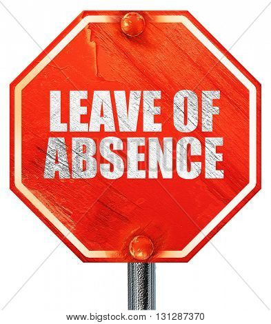 Leave Absence, 3D Image & Photo (Free Trial) | Bigstock