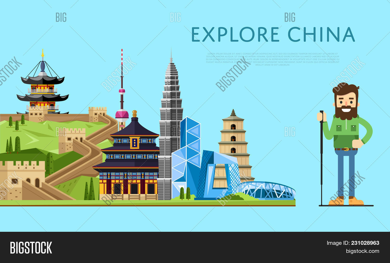 Explore China Banner Image & Photo (Free Trial) | Bigstock