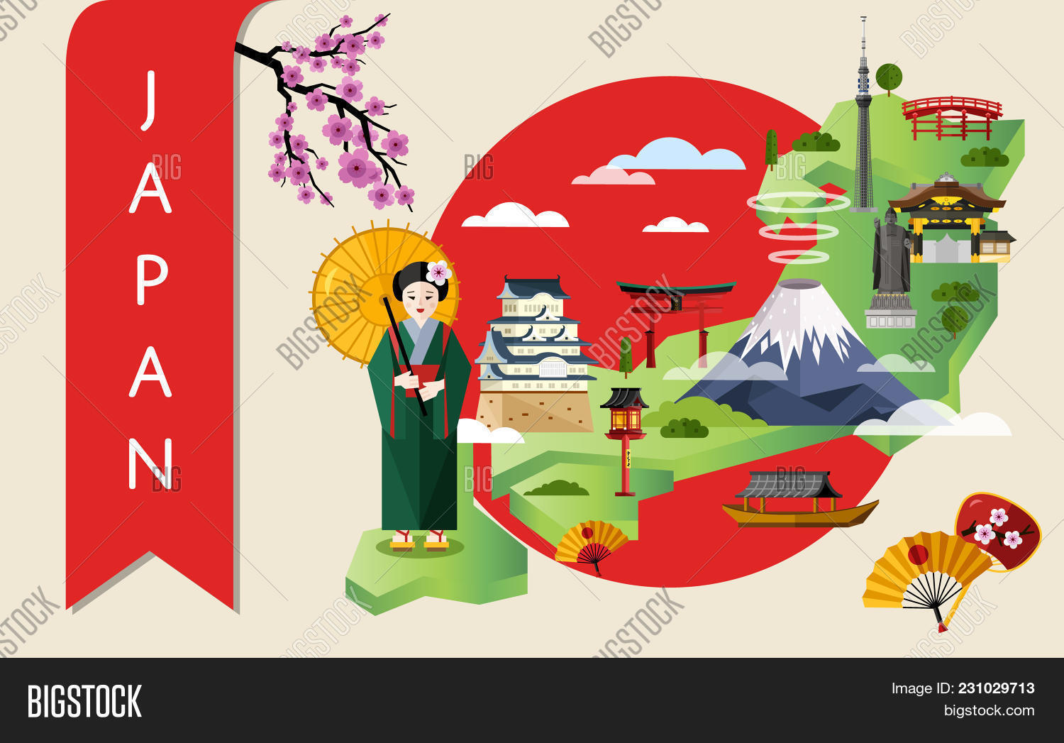 Japan Famous Landmarks Image & Photo (Free Trial) | Bigstock
