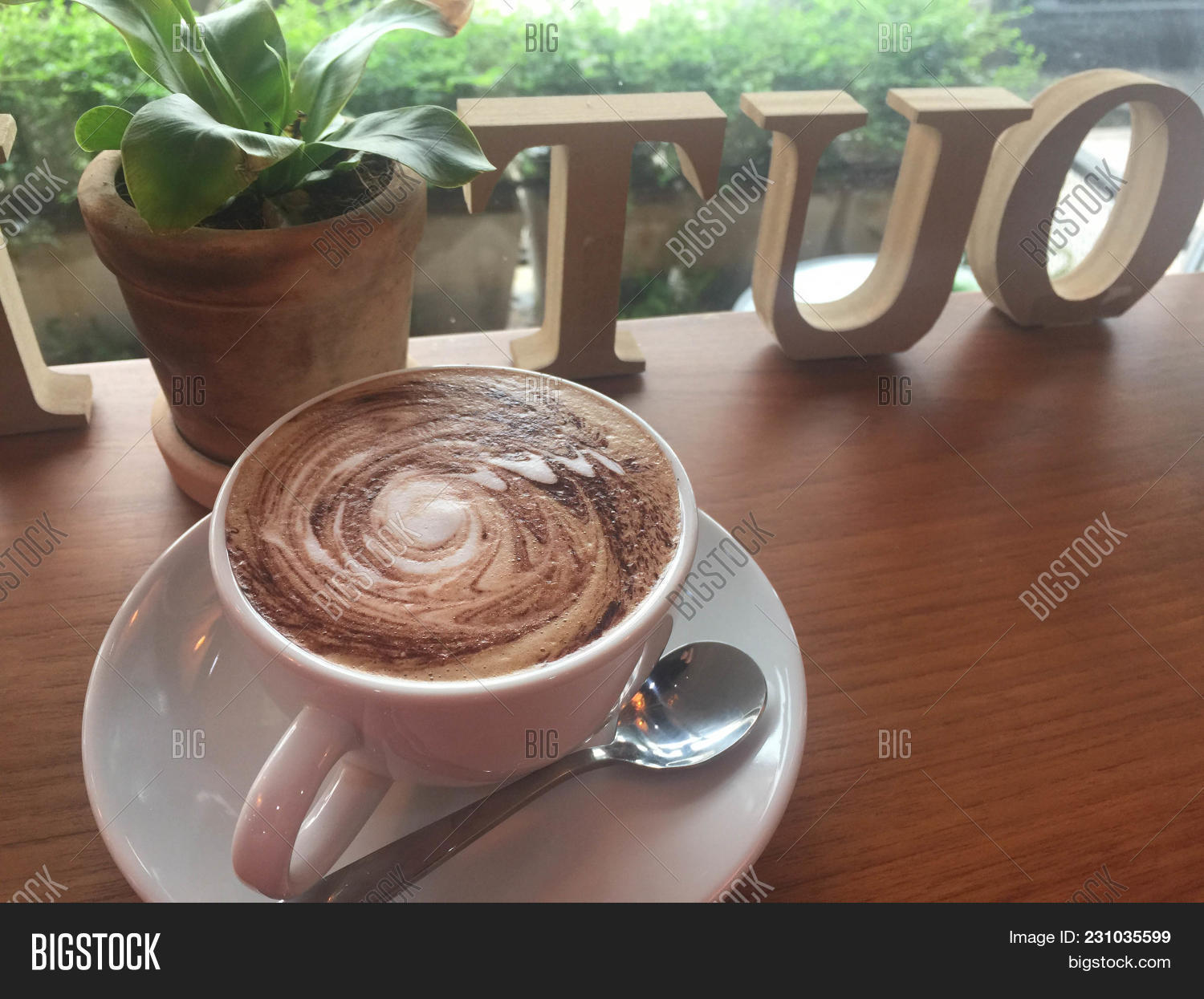 Mocca Coffee On White Image & Photo (Free Trial) | Bigstock