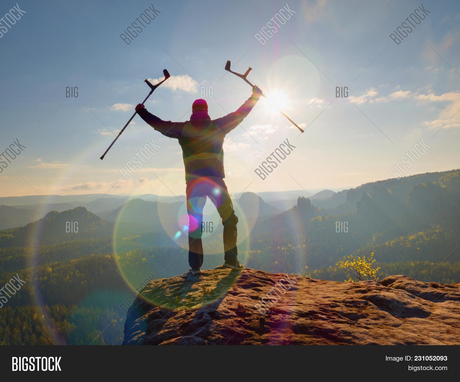 Be Winner. Man Tourist Image & Photo (Free Trial) | Bigstock