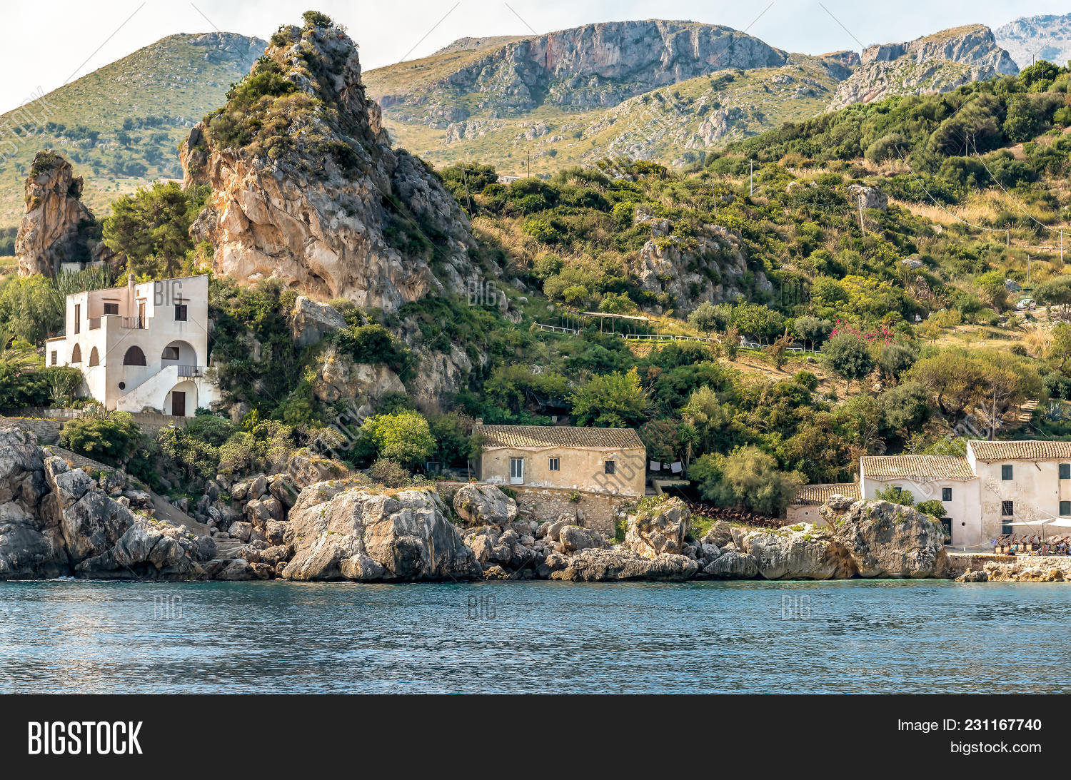 View Scopello Village Image & Photo (Free Trial) | Bigstock