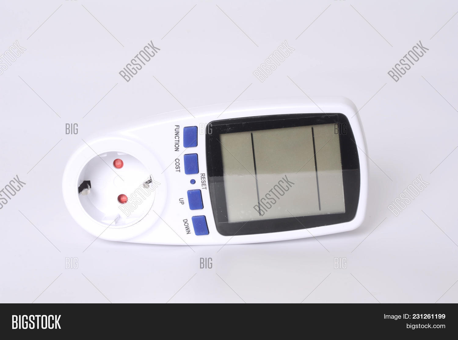Watt Meter Plug Image & Photo (Free Trial) | Bigstock