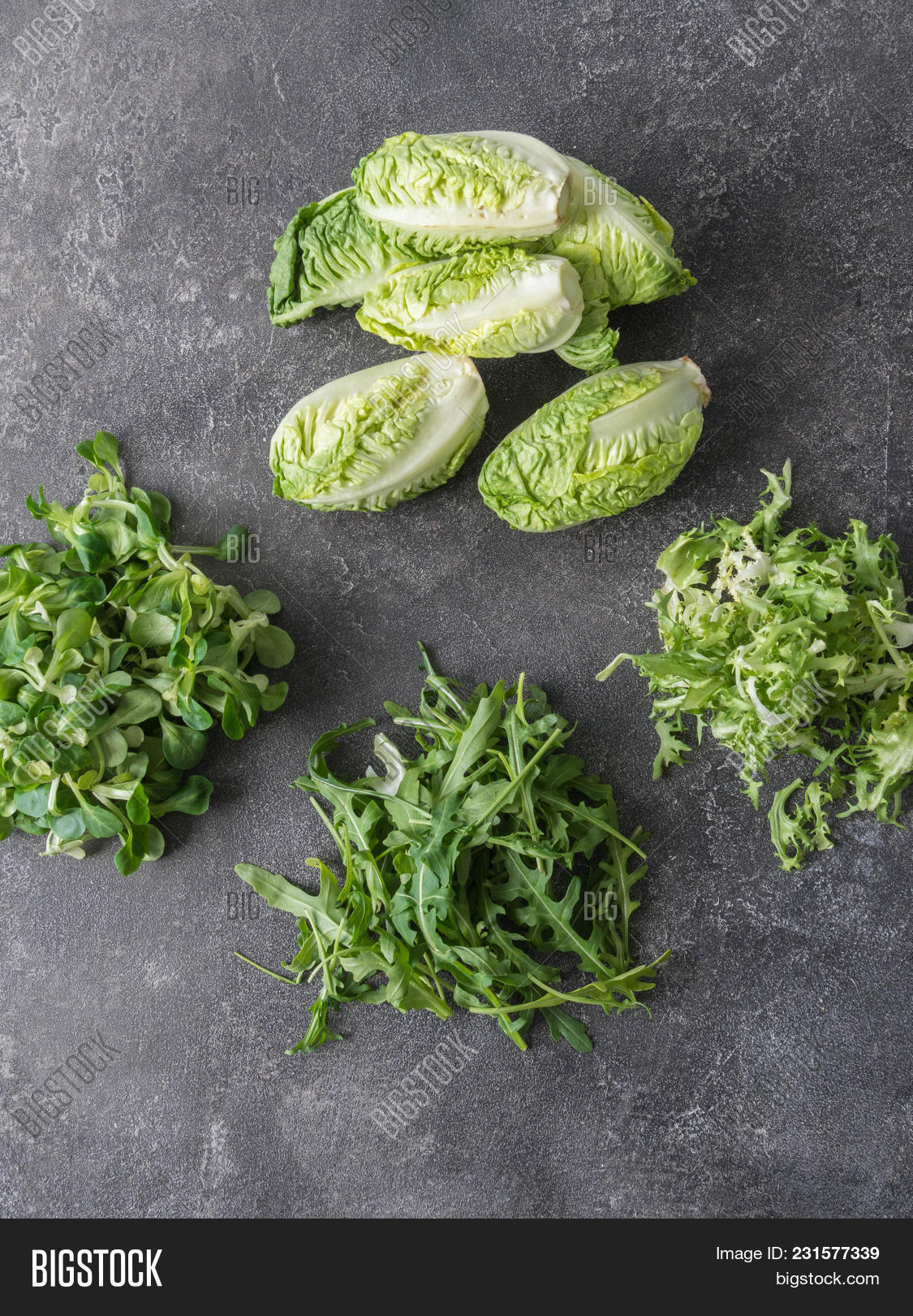 Various Types Salad Image & Photo (Free Trial) | Bigstock