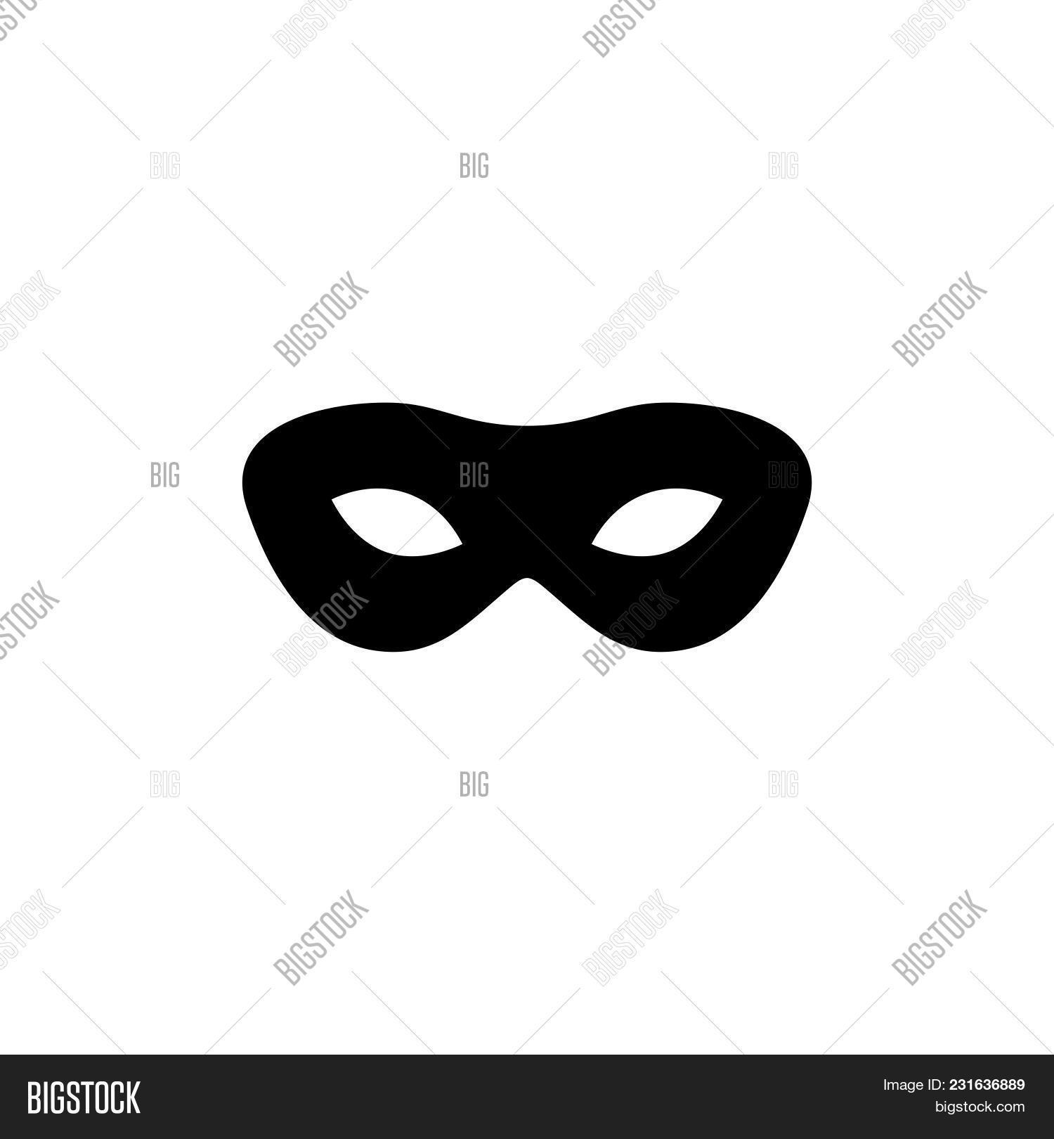 Carnival Mask Icon Vector & Photo (Free Trial) | Bigstock