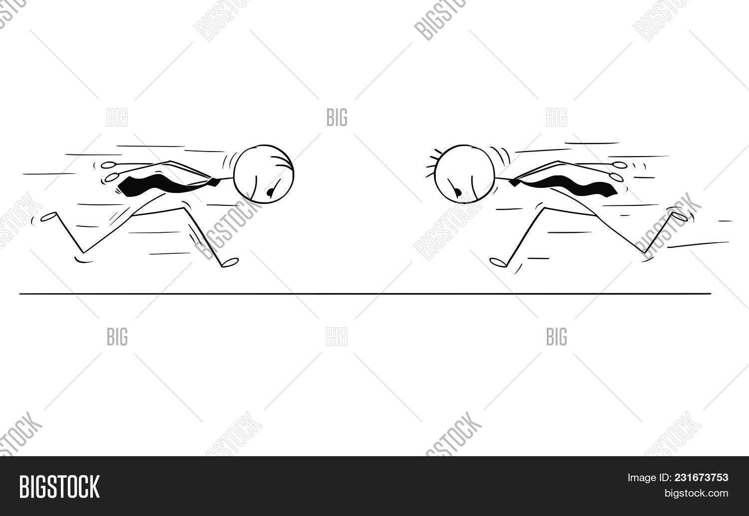 Cartoon Stick Man Image & Photo (Free Trial) | Bigstock