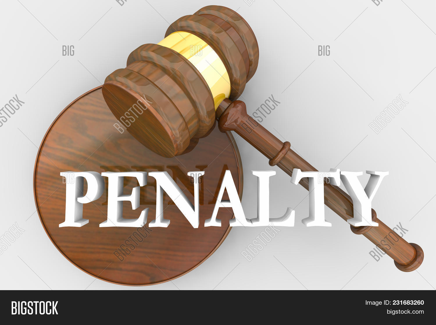 Penalty Judgment Gavel Image & Photo (Free Trial) | Bigstock